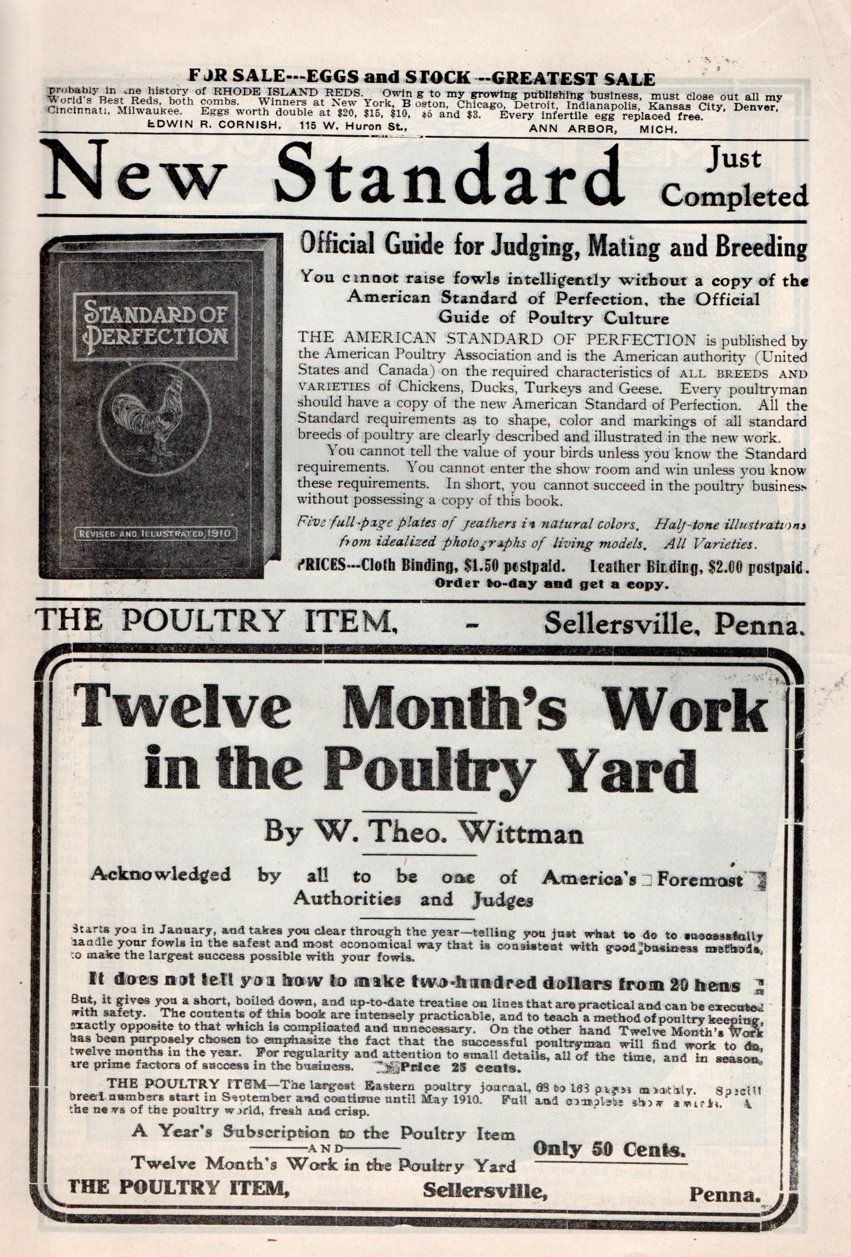 APA Celebrates 150 Years - Backyard Poultry